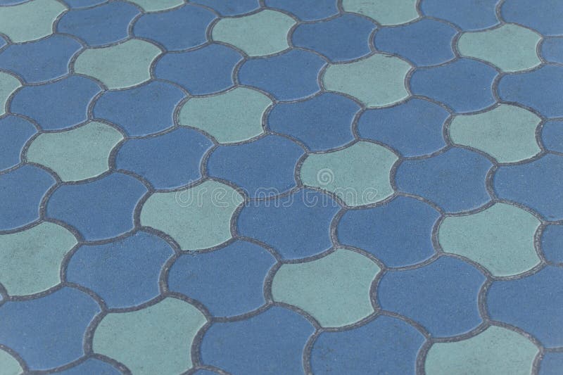 Blue Navy Abstract Pattern Stone Paving Slab Mosaic Street Design City ...