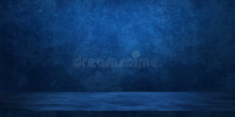 Blue Navy Color Studio Background with Light from Above. Leather ...