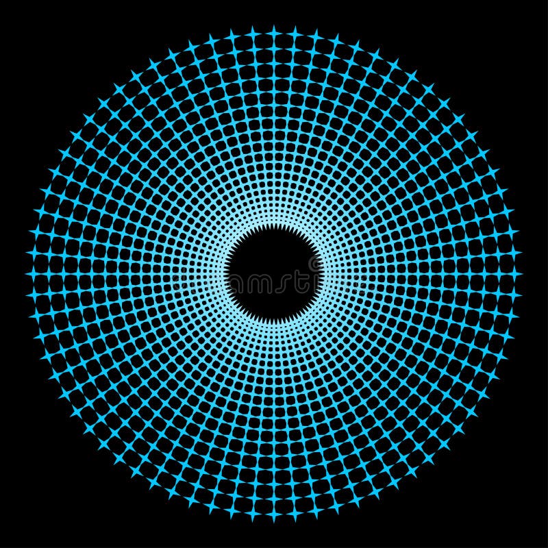 Blue Neon Abstract Background. Circles of Glowing Pixels Stock Vector ... Blue Neon Abstract Background. Circles of Glowing Pixels Stock Vector ...