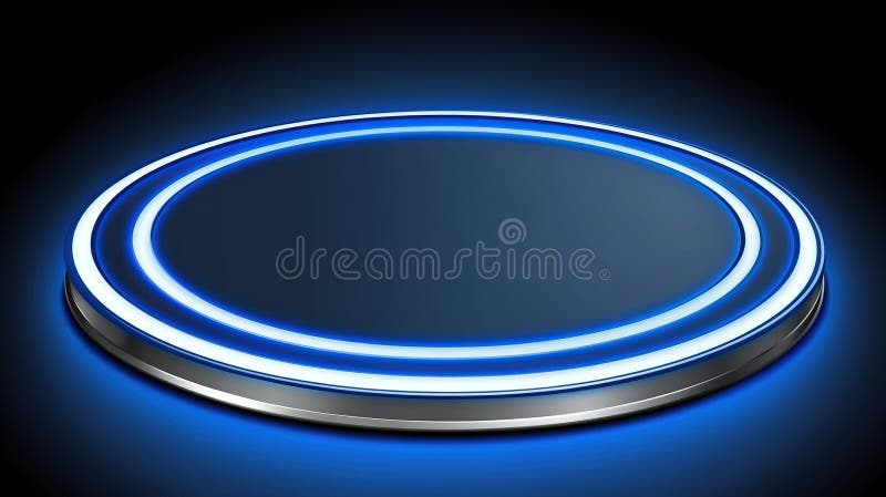 Neon Stage Futuristic Background Product Display Vector Illustration Stock Photos - Free ...