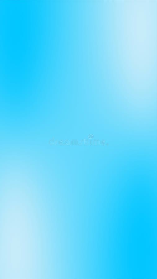 Blue Neon Color Abstract Blurred Gradient Background in Vertical High ...