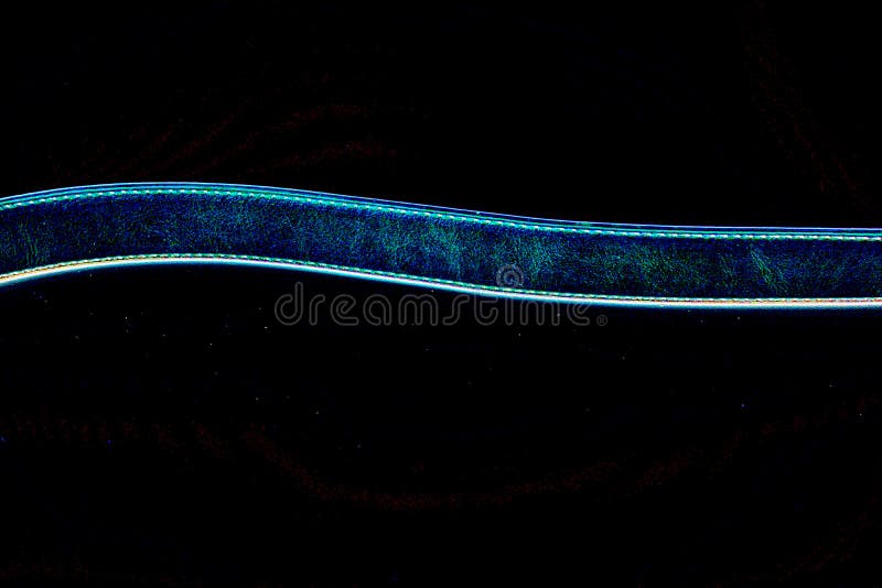 Blue neon curved line stock image. Image of blue, place - 84871789