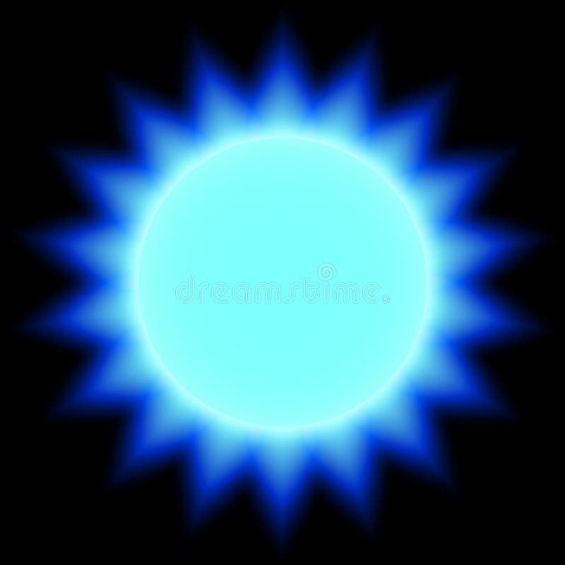 Blue Neon Flash Vector Black Background EPS 10 Stock Vector ...