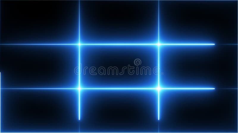 Blue neon grid stock video. Video of technology, vintage - 309086423