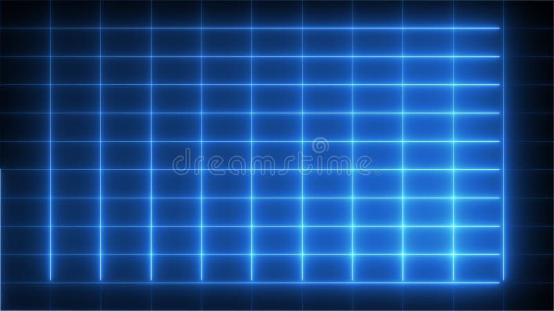 Blue neon grid stock video. Video of digital, computer - 309087121