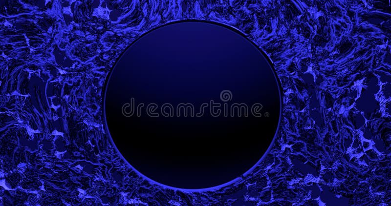 Blue Neon Light Background Texture. Abstract Marble Cement Texture ...