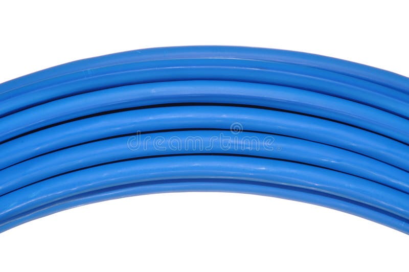Blue network cable stock image. Image of connection, date - 22947209