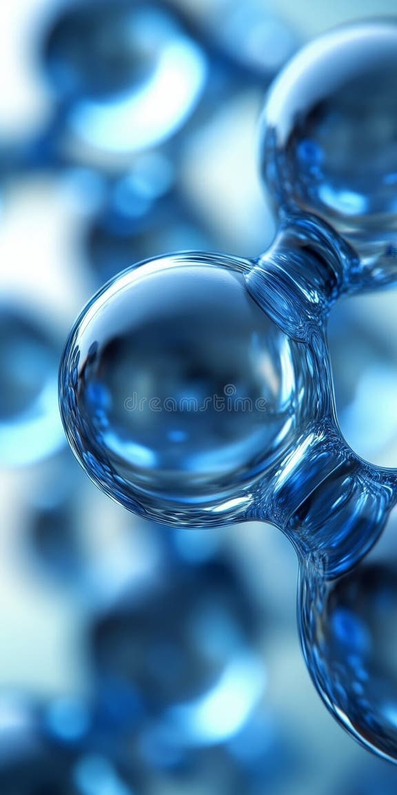 Blue Network a Striking Illustration of Connection and Flow with ...