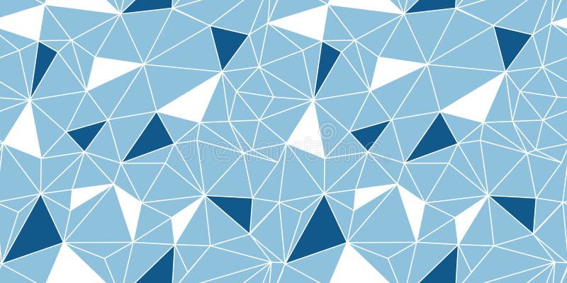 Blue Network Web Texture Seamless Pattern. Stock Vector - Illustration ...