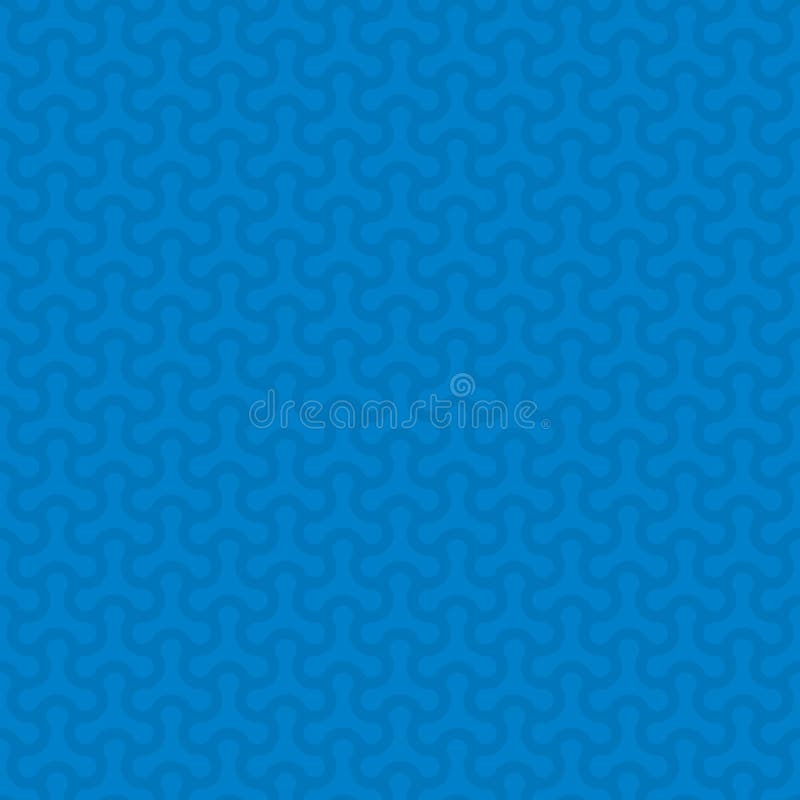 Blue Neutral Seamless Pattern for Modern Design in Flat Style. Stock ...