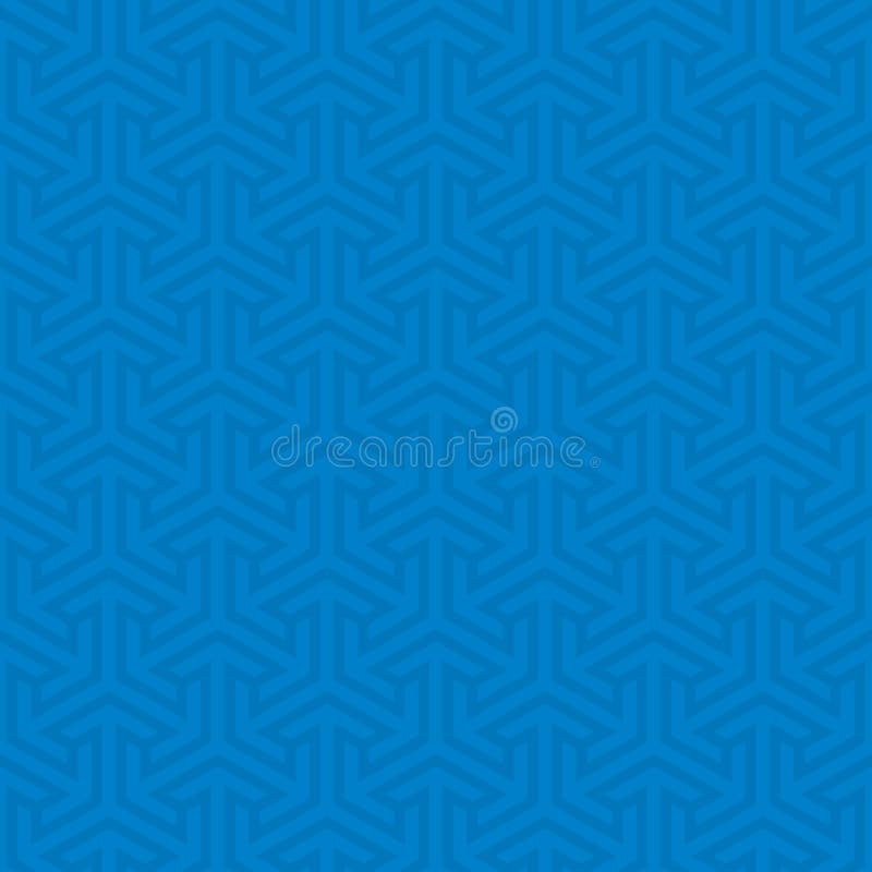 Blue Neutral Seamless Pattern for Modern Design in Flat Style. Stock ...