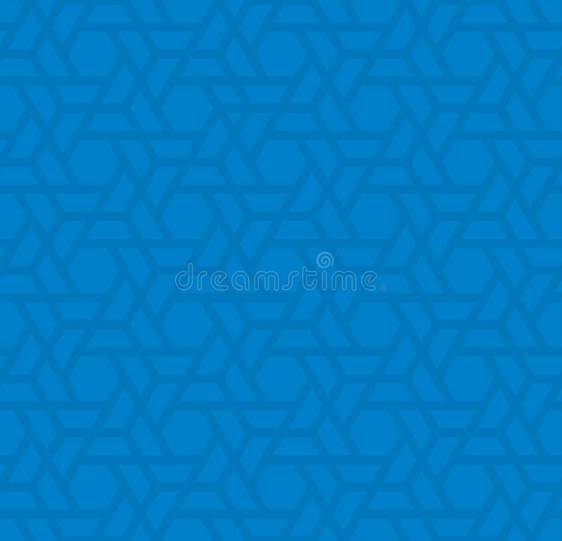Blue Neutral Seamless Pattern for Modern Design in Flat Style. Stock ...