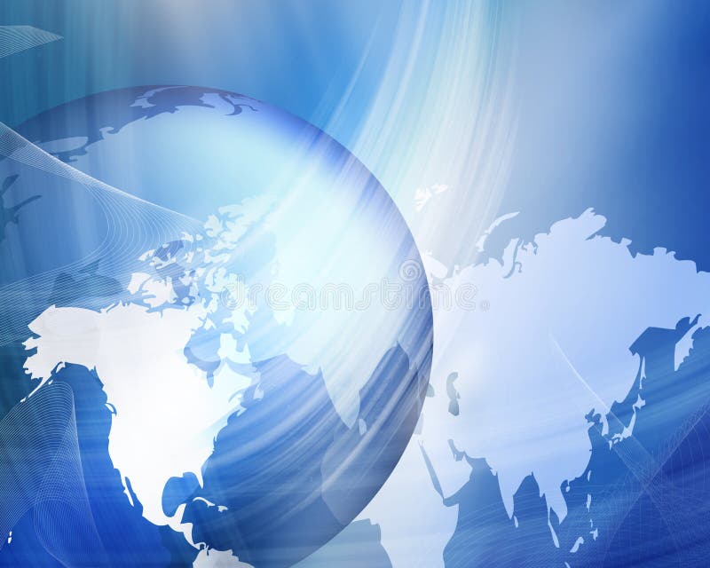 Blue internet background stock illustration. Illustration of news ...