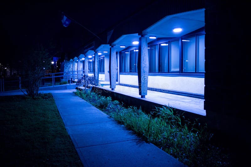 Blue, Night, Light, Architecture Stock Photo - Image of transport ...