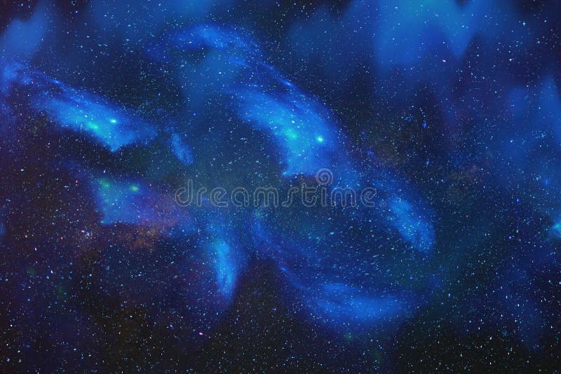 Blue Night Sky with Stars. Night Sky Wallpapers Stock Photo - Image of ...