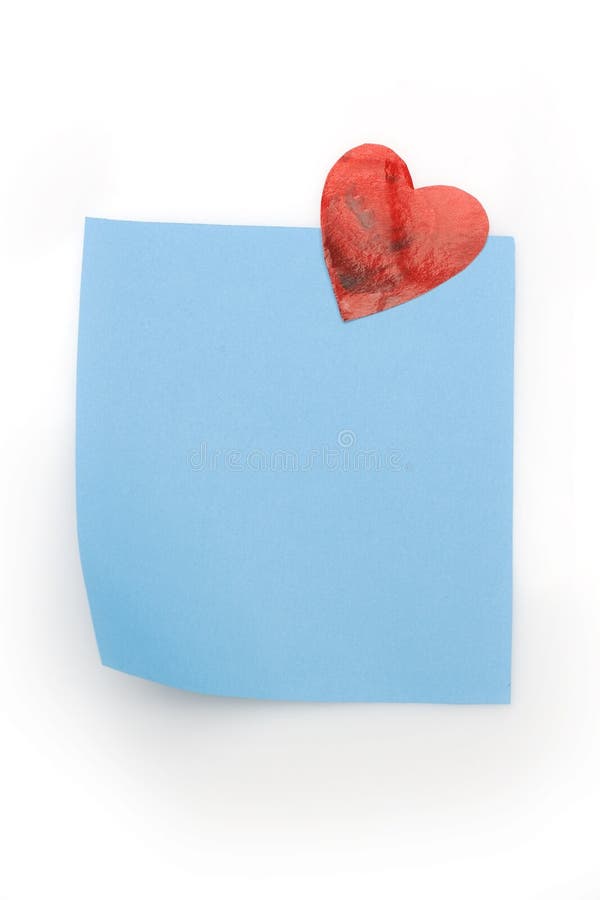 Blue note stock photo. Image of fridge, post, sticker - 12715006