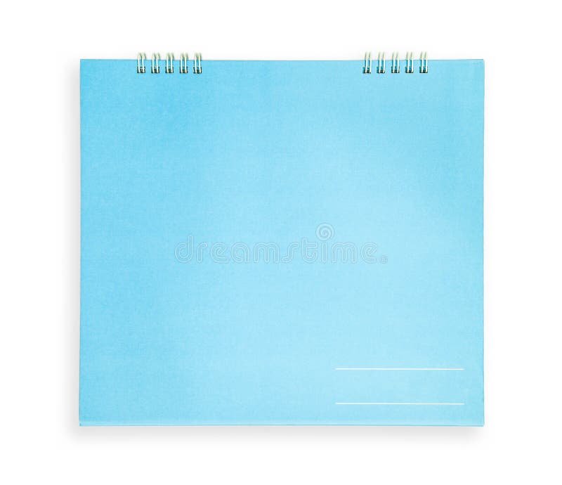 Blue notebook stock image. Image of drop, business, binder - 59438407
