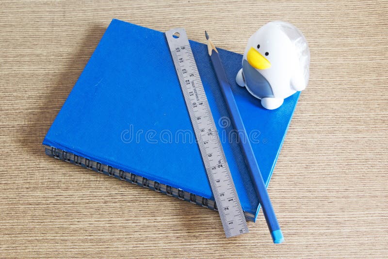 Blue notebook stock image. Image of morning, ideas, concepts - 38486777