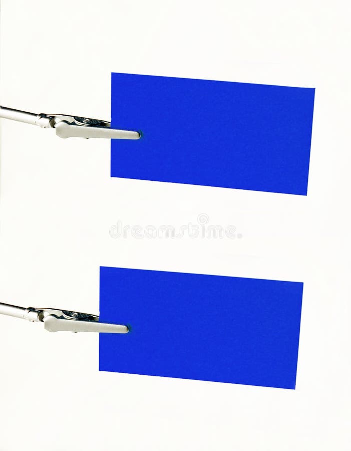 Blue Notice Board Pin Holding Up Laminated Notice on Rustic Wood Finish ...