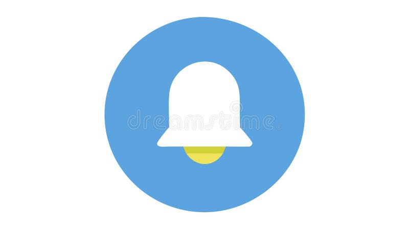Blue Notification Bell Icon Vector Art, Alert Reminder Incoming Message, Vector Design ...