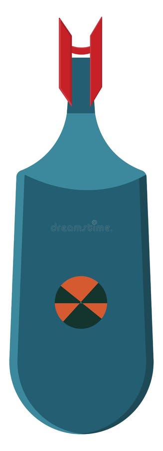 Blue Nuclear Explosion Icon Isolated on White Background. Atomic Bomb ...