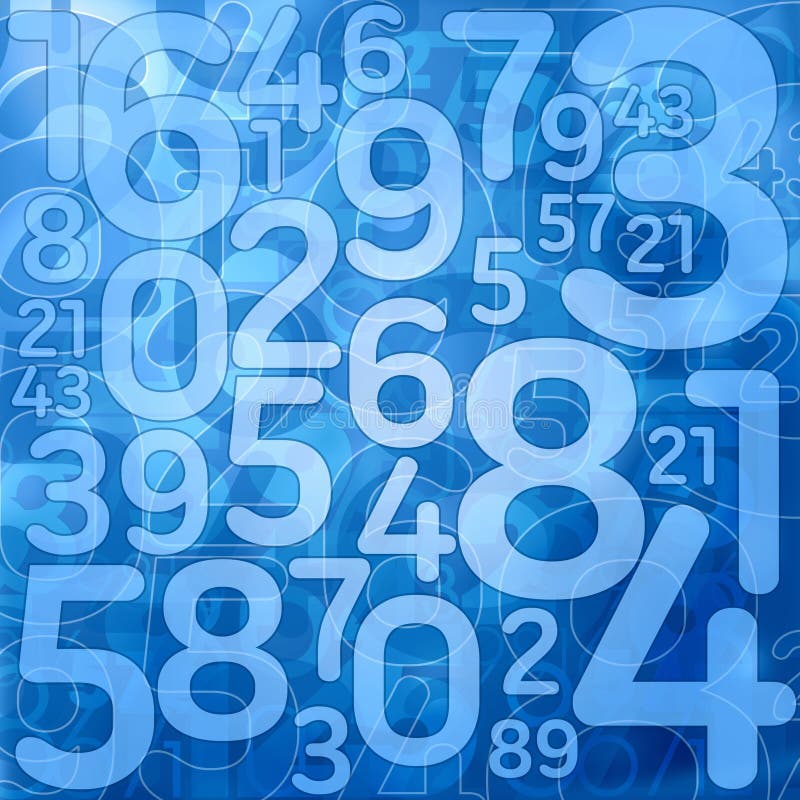 Random Lottery Number Background Stock Illustrations – 227 Random ...