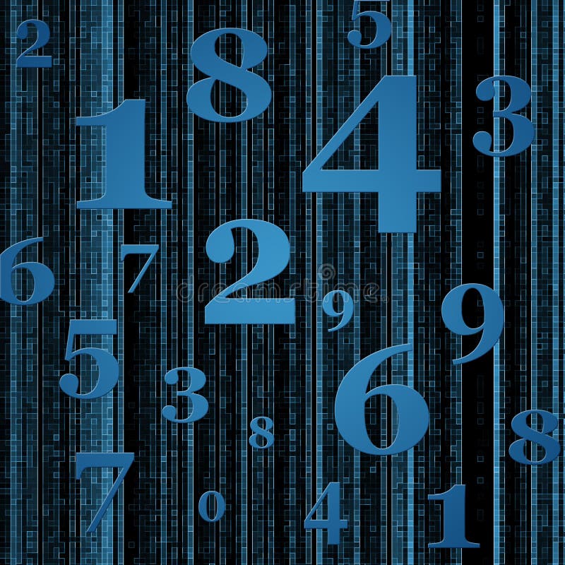 560+ Blue numbers background Free Stock Photos - StockFreeImages