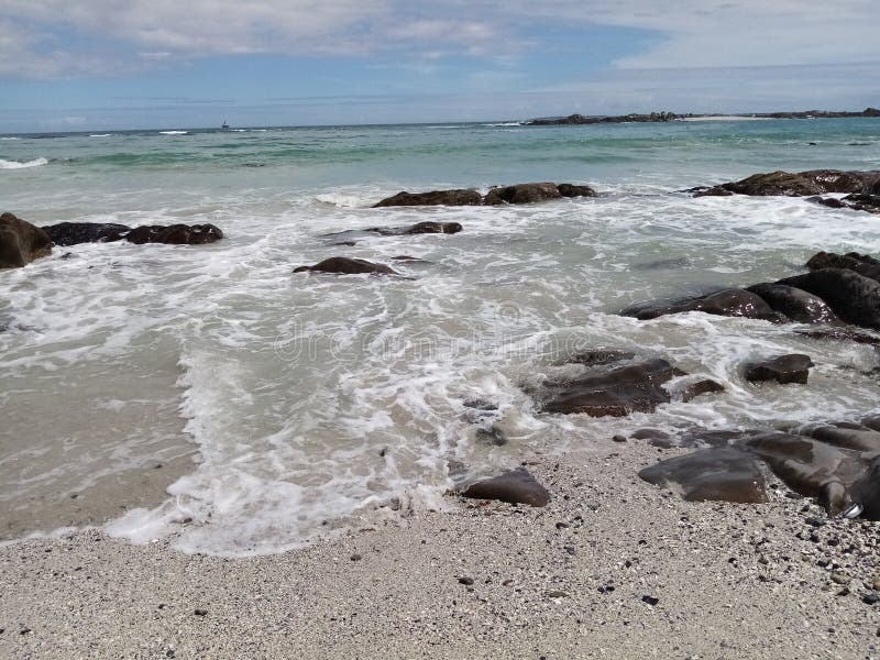 Blue ocean in Africa stock image. Image of ocean, marine - 199335315