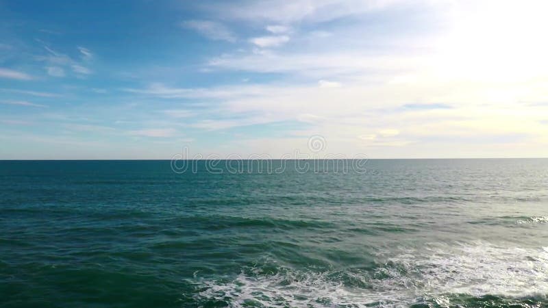 Blue Ocean, Infinite View from Spain Stock Footage - Video of endless ...