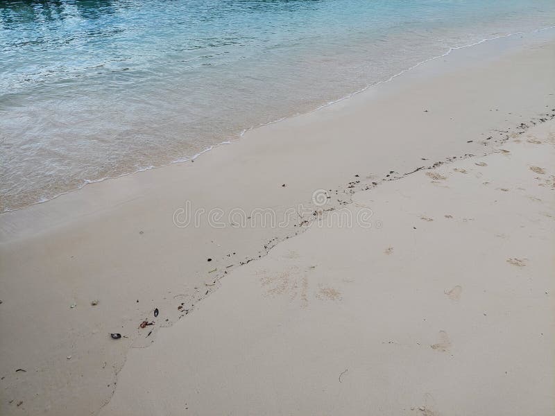 Blue Ocean Pagang Island Sand Stock Photo - Image of wave, pagang ...