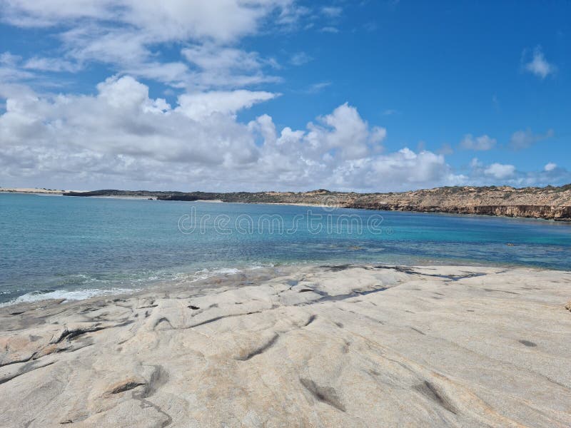 Blue Ocean Rocks Adventure Sea Stock Photo - Image of blue, adventure ...