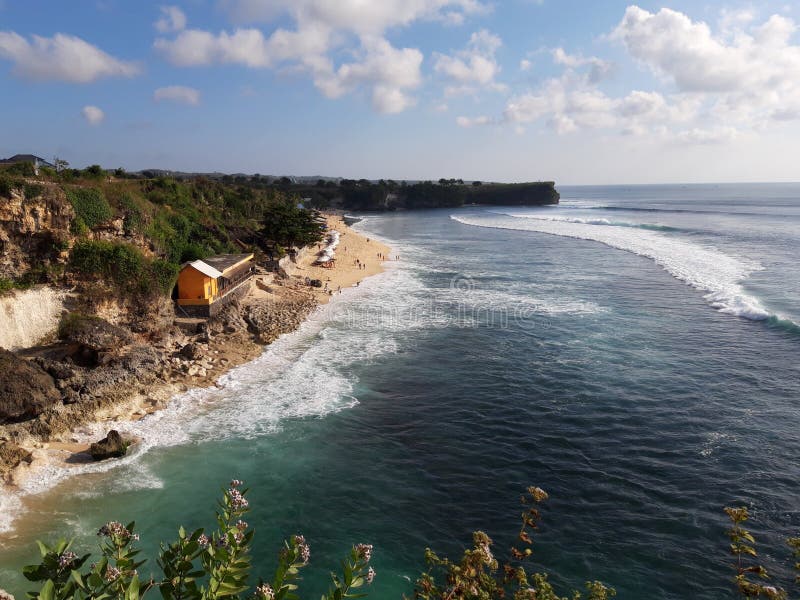 Blue Ocean and Sky in Balangan Stock Photo - Image of bali, ocean ...