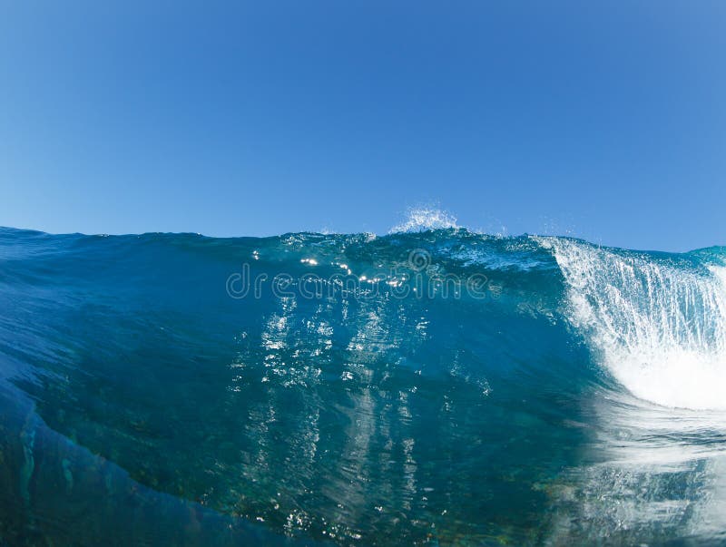 Blue Ocean Wave stock image. Image of northshore, cool - 22703335