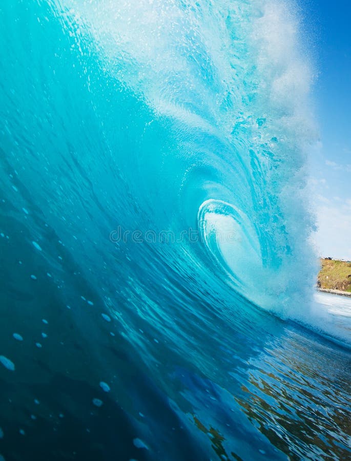 Blue Ocean Wave stock photo. Image of cool, adventure - 22703508