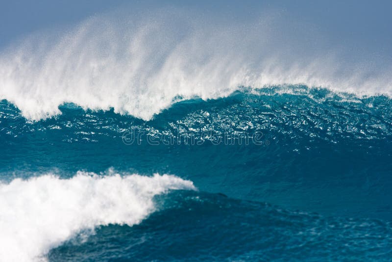 Blue Ocean Wave stock photo. Image of pure, outdoor, sunshine - 22998412