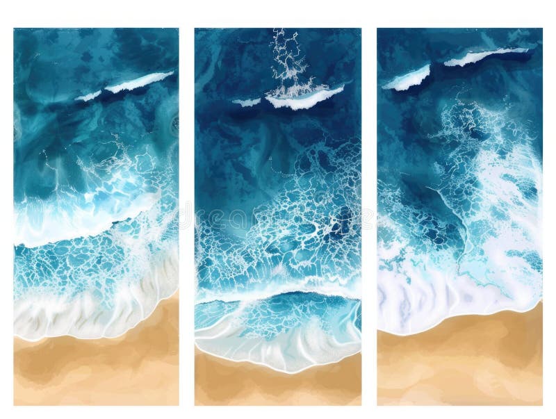 Blue Ocean Wave Approach stock photo. Image of coastal - 362075904