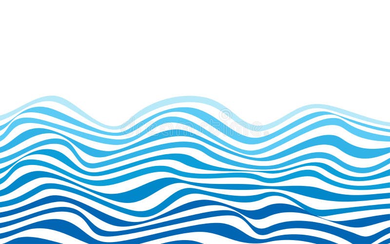 Ocean Wave Line Line Drawing Ocean Wave Stock Illustrations – 23,898