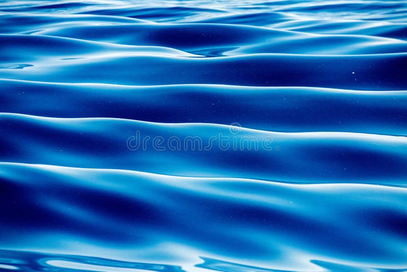 Blue Ocean Waves Background Texture Stock Image - Image of tropical ...