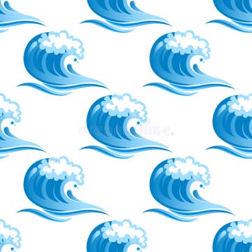 Blue Ocean Pattern Stock Illustrations – 177,750 Blue Ocean Pattern ...