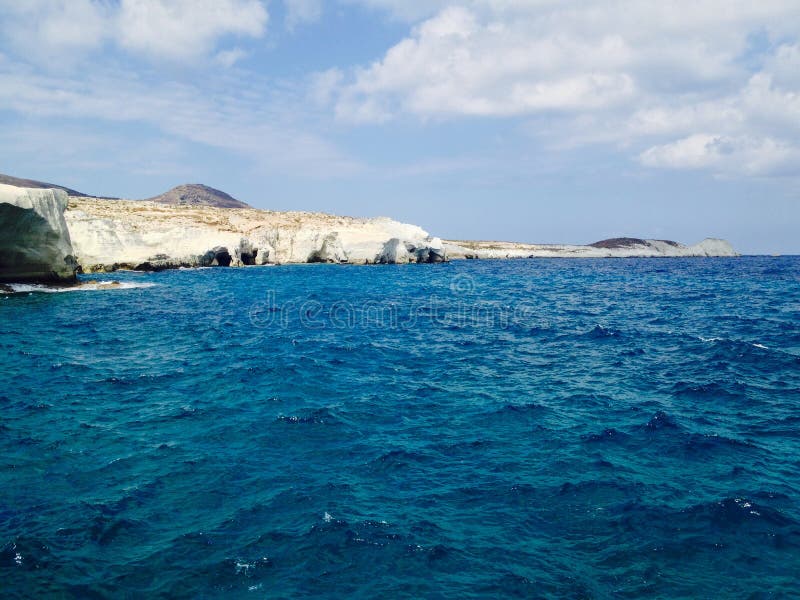 Blue ocean stock photo. Image of ocean, white, water - 44560710