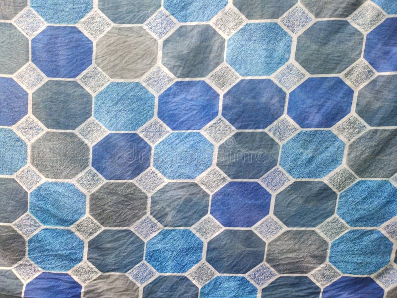 Blue Octagon Patter Texture Stock Image - Image of patter, polygon ...