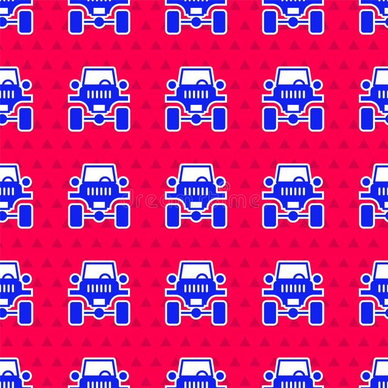 Jeep Seamless Background Stock Illustrations – 175 Jeep Seamless ...
