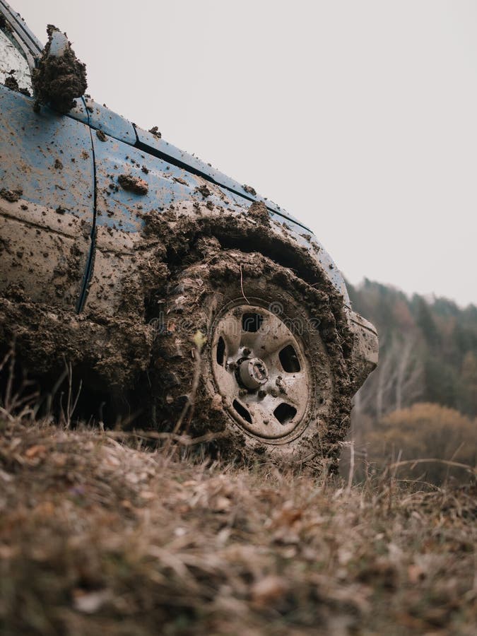 OffRoad Romania raining stock photo. Image of soil, vehicle - 373015478