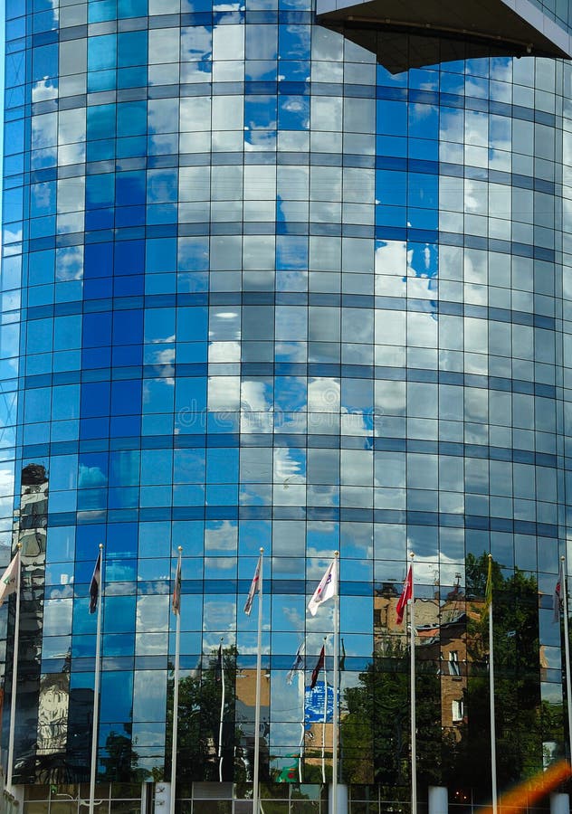 Blue Office Building Picture. Image: 5605503