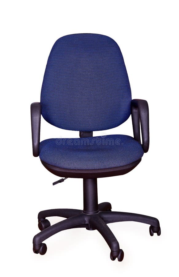 Blue office chair stock image. Image of concepts, design - 43038017