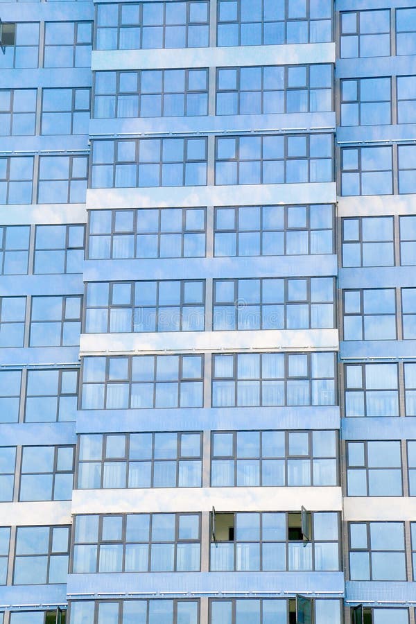 Office window glass stock image. Image of modern, wall - 18441219