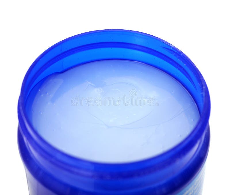 Blue ointment jar stock image. Image of ointment, clean - 29233881