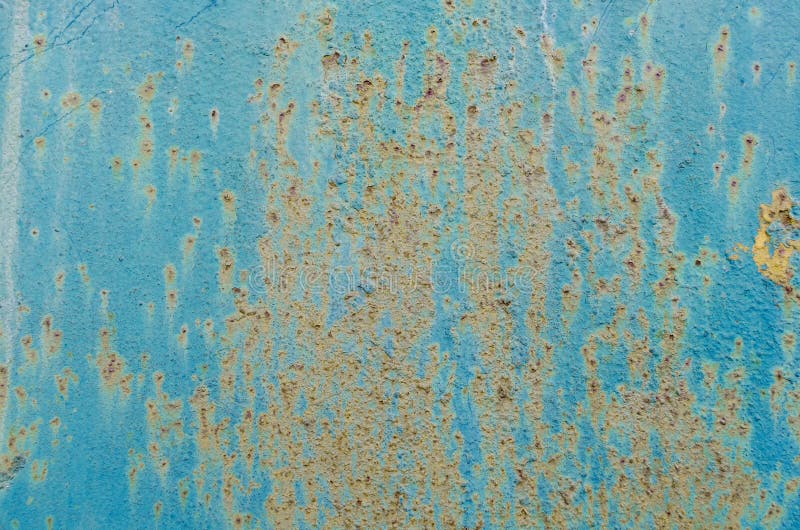 Blue Old Rusty Metal Background Stock Photo - Image of wallpaper ...