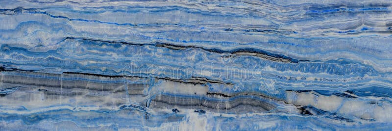 Blue Onyx Marble Stone Texture Stock Image - Image of panoramic, square ...