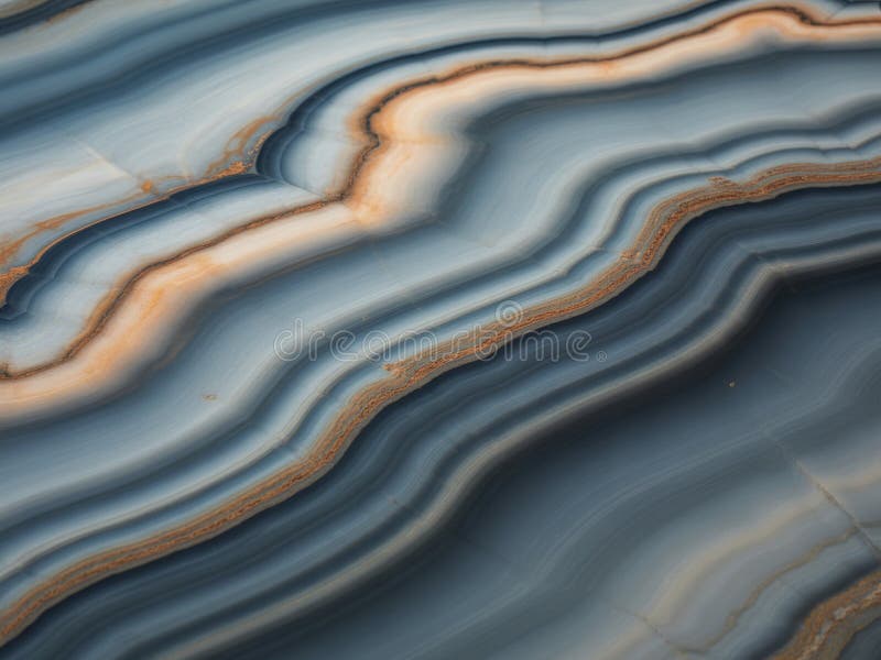 Blue Onyx Stone Swirling Pattern Texture Background Stock Illustration ...